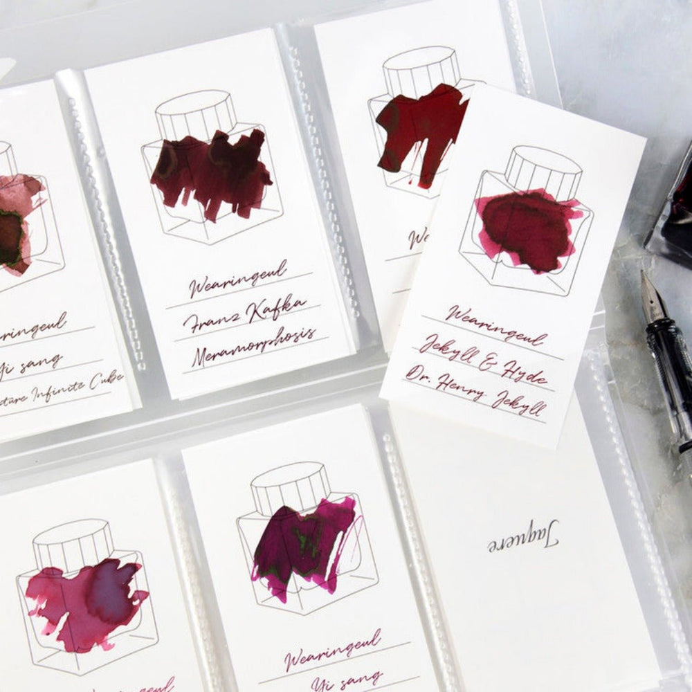 Wearingeul Ink Colorchips Chart Card Vertical