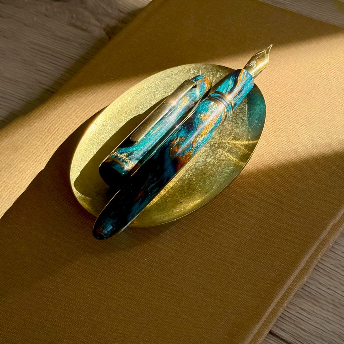 Esterbrook x BUNGUBOX Estie Kingfisher Fountain Pen | Kachofugetsu Collection