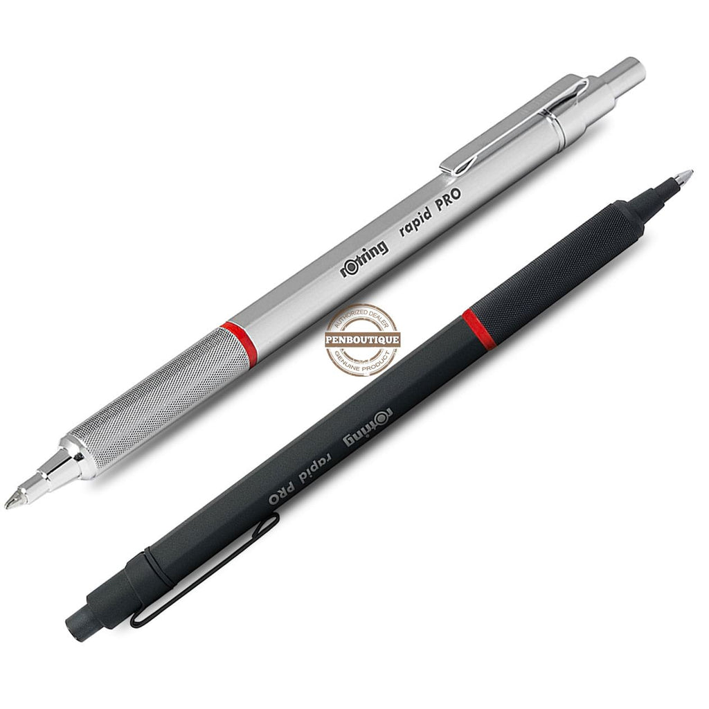 Rotring Rapid Pro Ballpoint Pen - Black - Pen Boutique Ltd