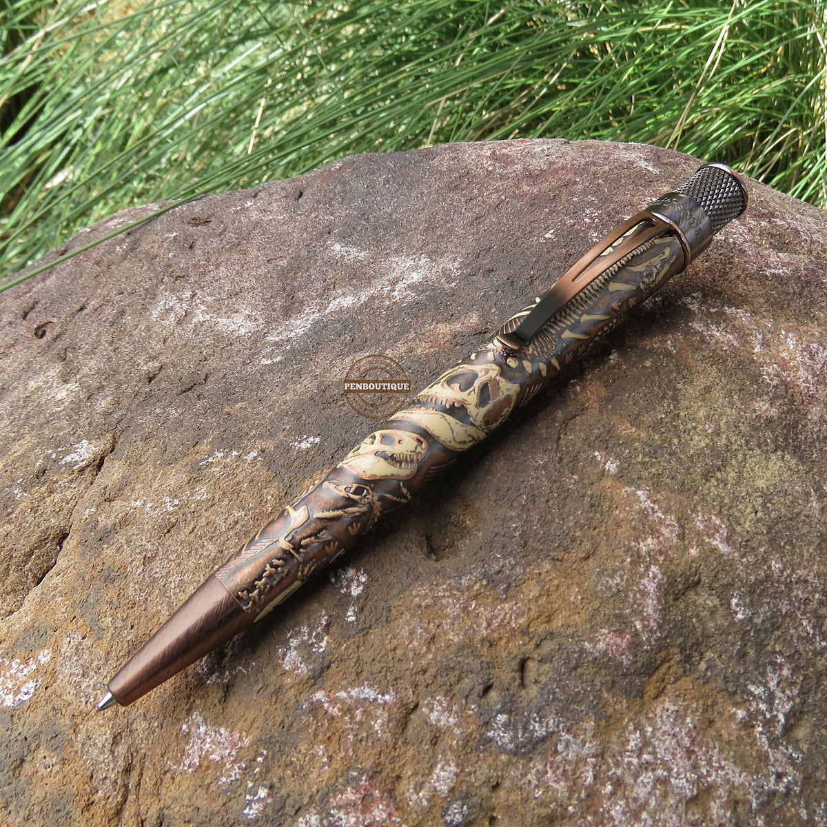 Retro51 Tornado Rollerball Pen - Smithsonian Dino Fossil