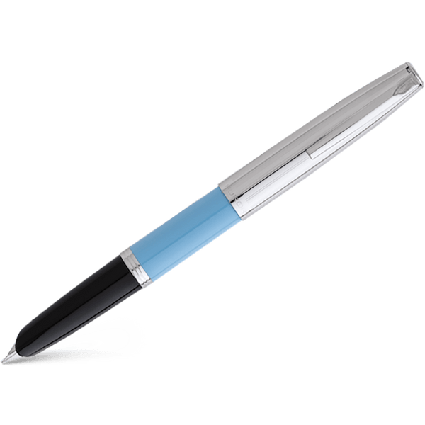 Aurora Duo Cart Fountain Pen - Light Blue - Medium