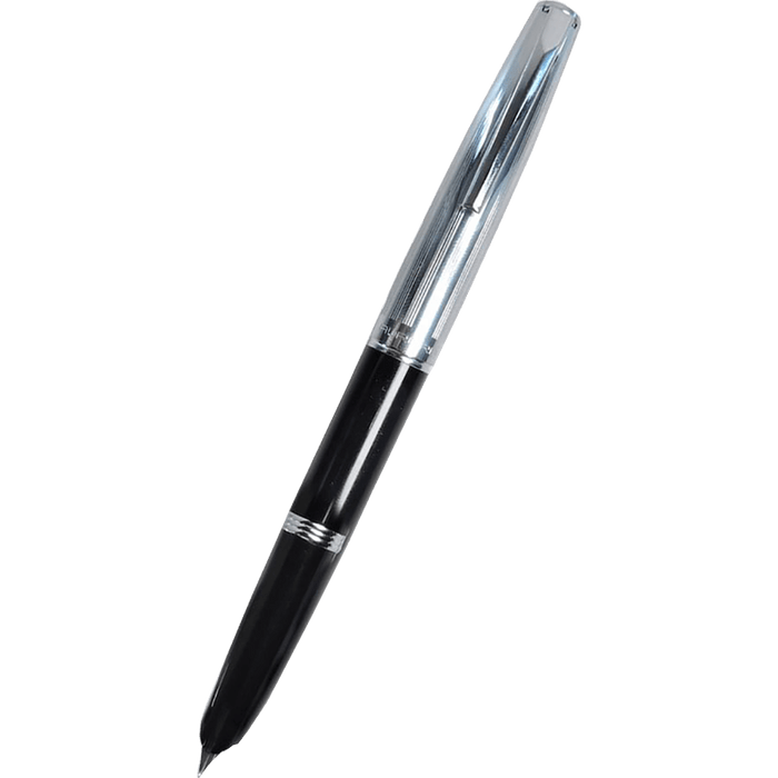 Aurora Duo Cart Fountain Pen - Black - Medium
