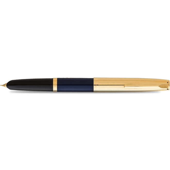 Aurora Duo Cart Fountain Pen - Dark Blue - Medium