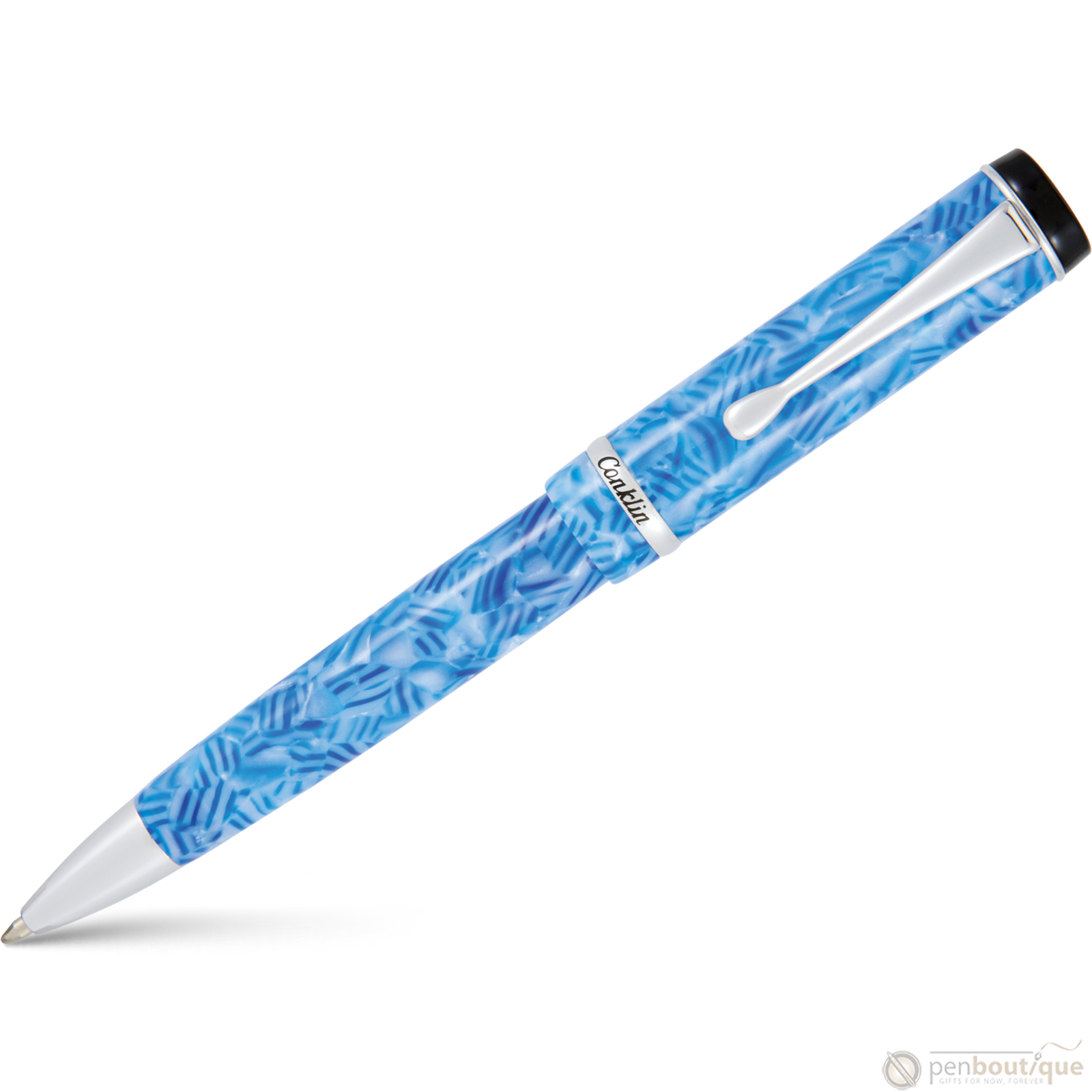 Conklin Duragraph Ballpoint Pen - Ice Blue