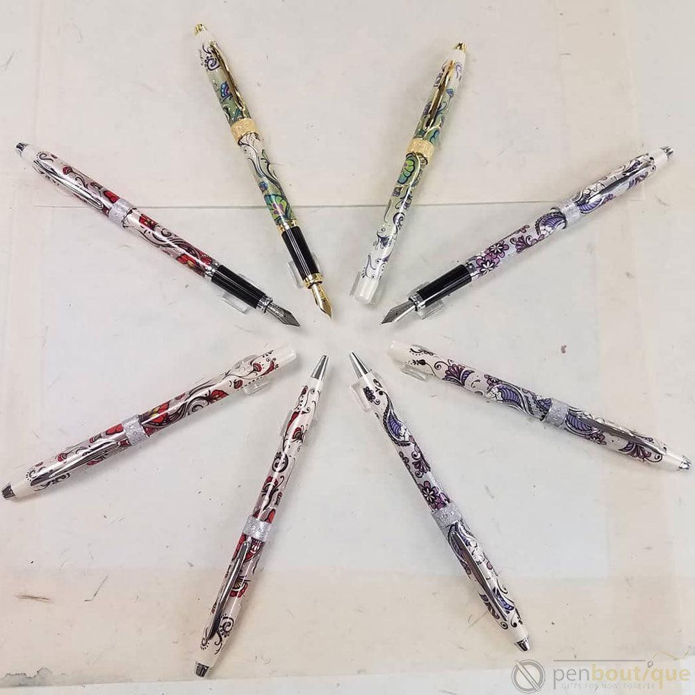 Cross Botanica Rollerball Pen - Green Daylily - Pen Boutique Ltd