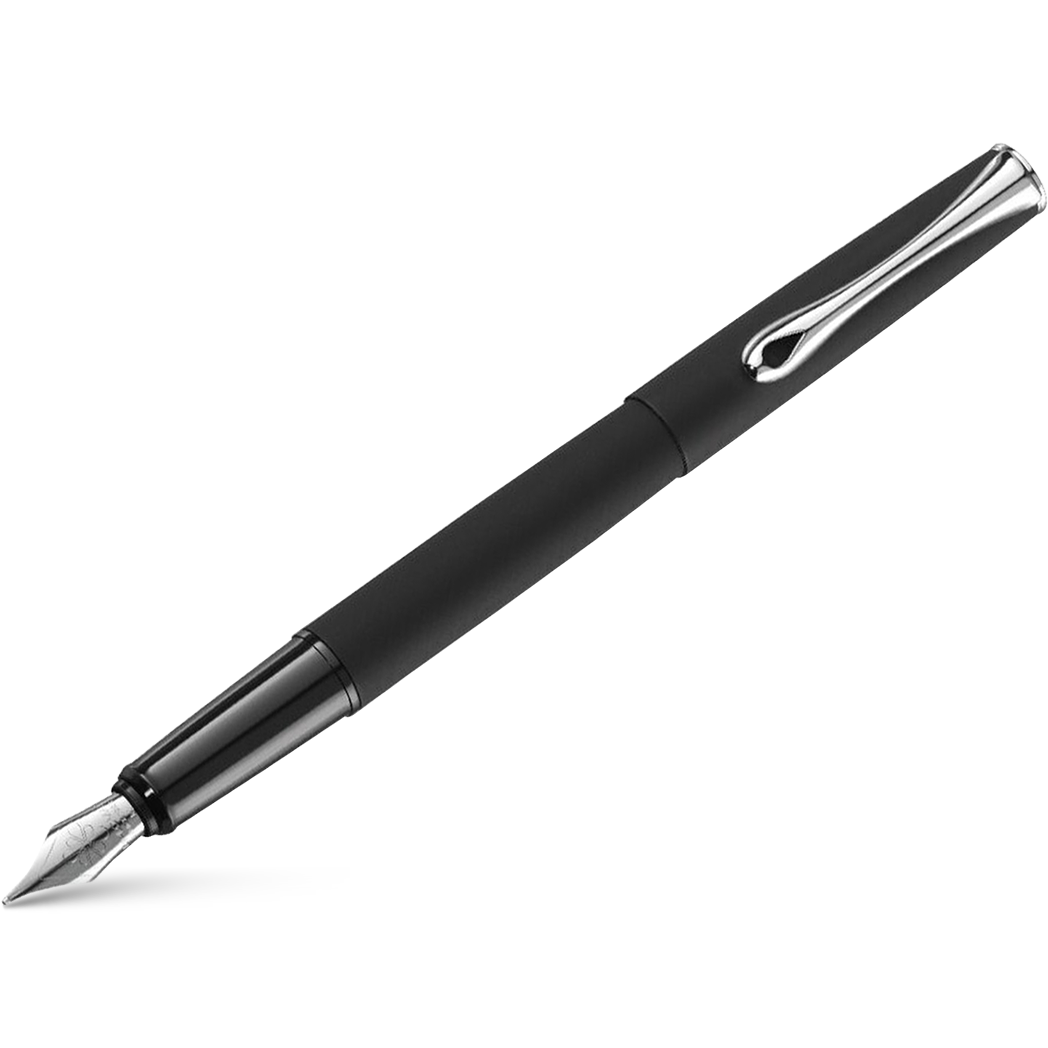 Diplomat Esteem Fountain Pen - Lapis Black - Fine - Pen Boutique Ltd