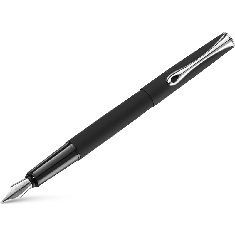 Diplomat Esteem Fountain Pen - Lapis Black - Fine - Pen Boutique Ltd