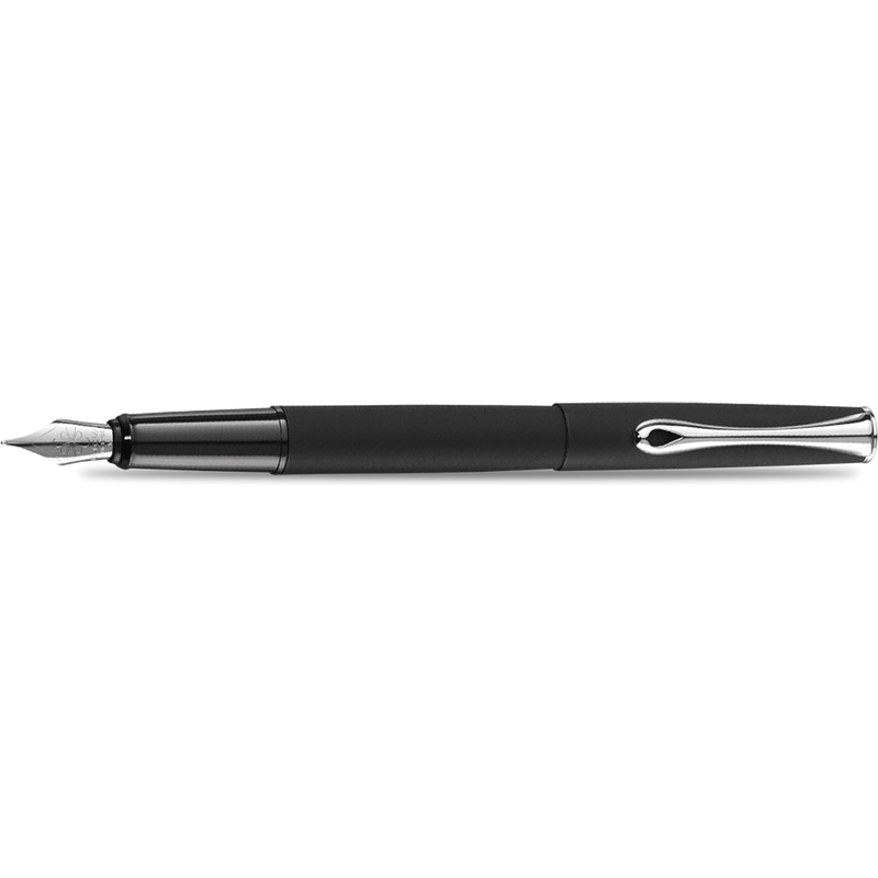 Diplomat Esteem Fountain Pen - Lapis Black - Fine - Pen Boutique Ltd