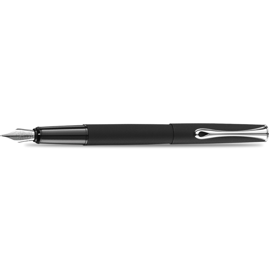 Diplomat Esteem Fountain Pen - Lapis Black - Fine - Pen Boutique Ltd