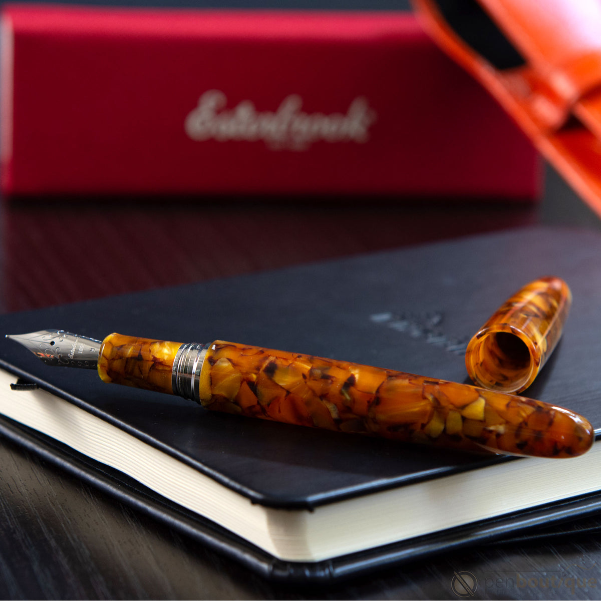 Esterbrook Estie Oversized Fountain Pen - Honeycomb - Silver Trim ...