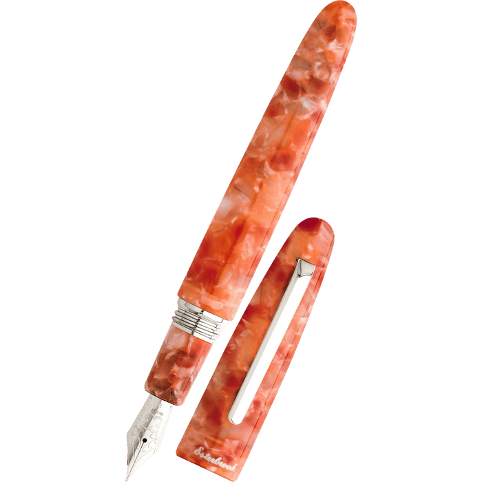 Esterbrook Estie Fountain Pen - Petrified Forest - Palladium Trim (Ove