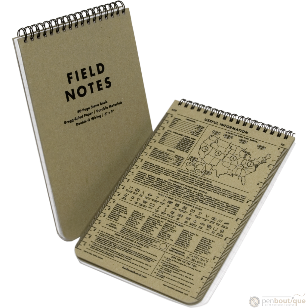 Field Notes Steno Pad 6" × 9" - Pen Boutique Ltd