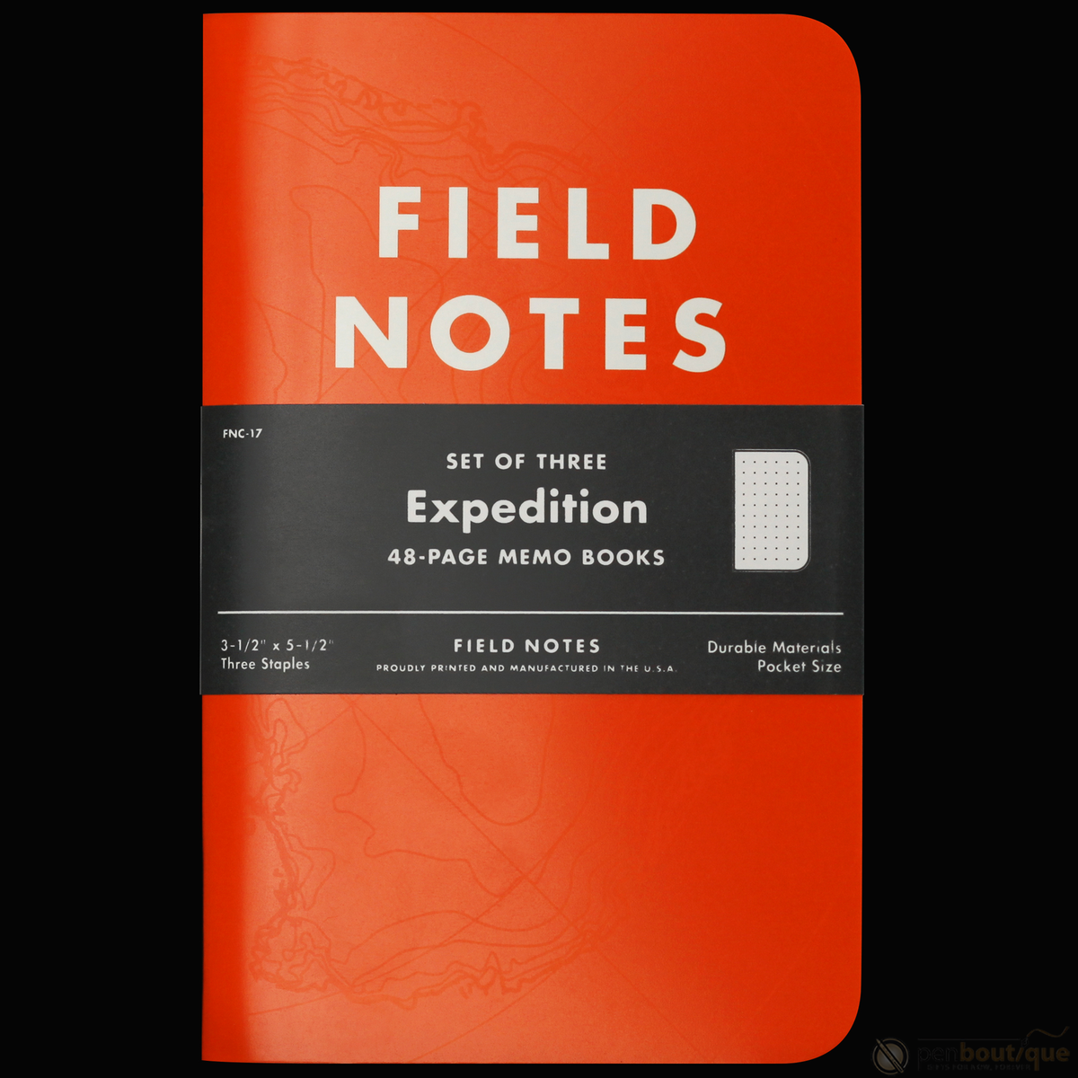 Field Notes Expedition Edition 3½" × 5½" 3 pack