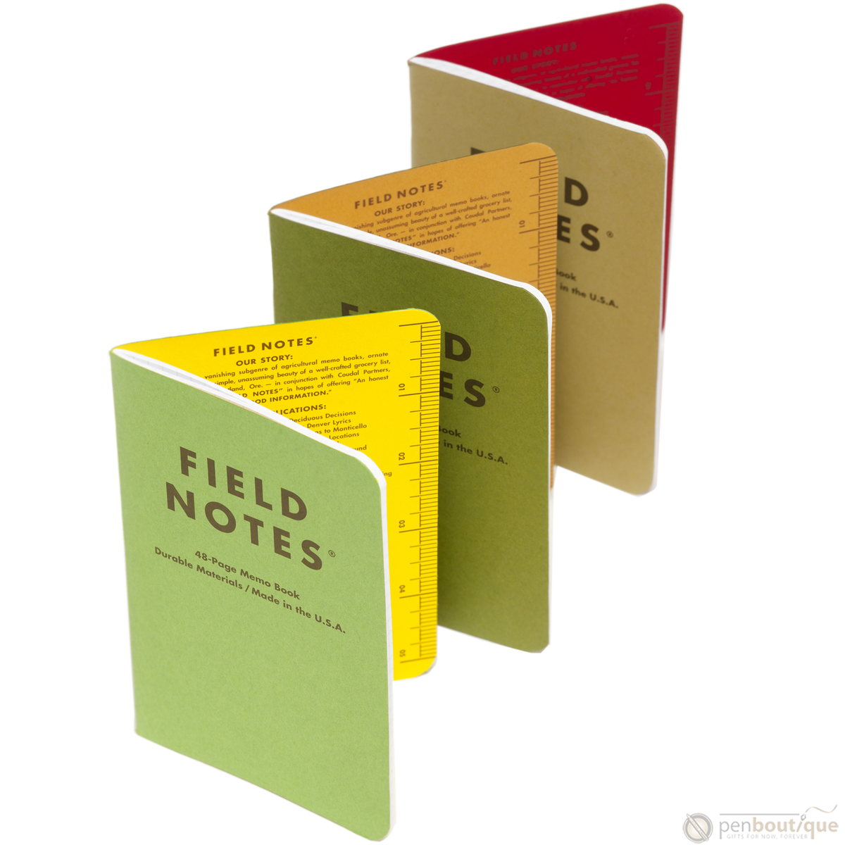 Field Notes Fall 2015 Shenandoah Dot Graph 3-pack 3½" × 5½"