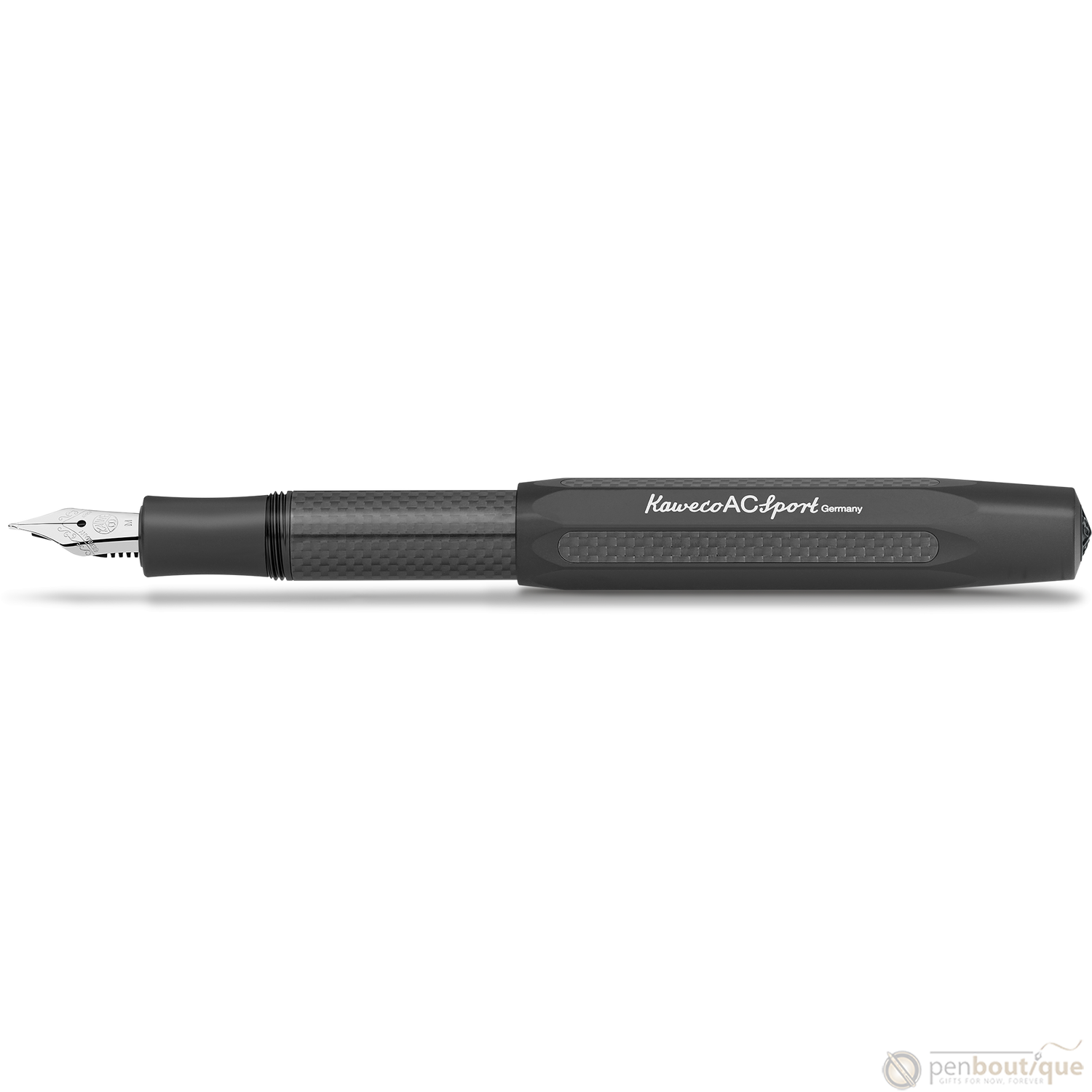 Kaweco AC Sport Fountain Pen - Black - Extra-Fine - Pen Boutique Ltd