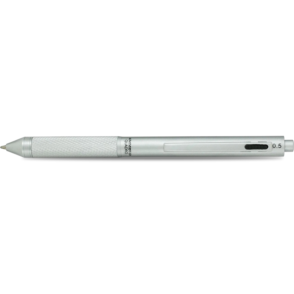 Monteverde Quadro 4 in 1 Silver Multi-Function Pen - Pen Boutique Ltd