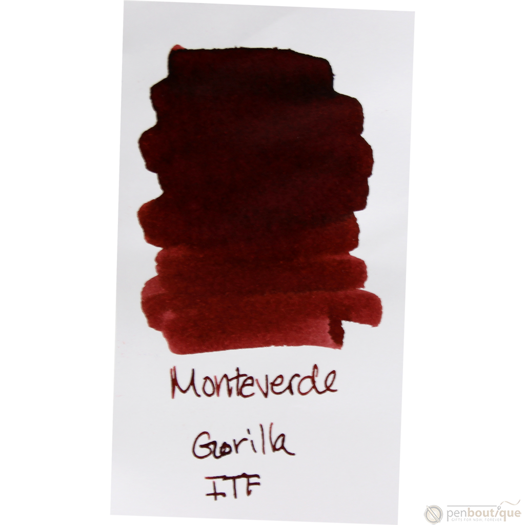 Monteverde Ink Bottle - Jungle Gorilla (Red) - 30 ml - Pen Boutique Ltd