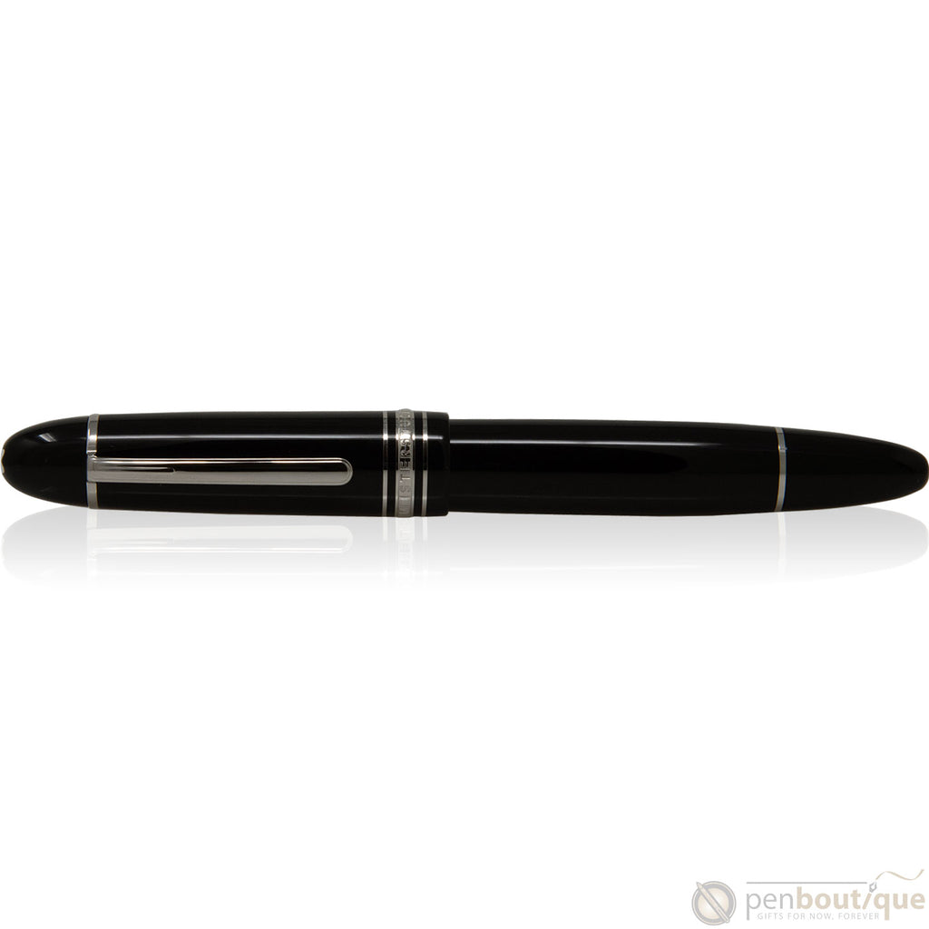Montblanc Meisterstuck Fountain Pen - 149 Black - Platinum Trim - Pen Boutique Ltd