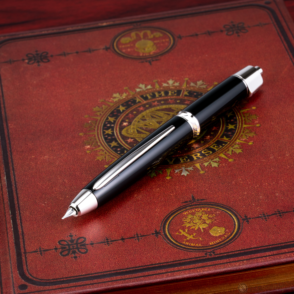 Pilot Vanishing Point LS Fountain Pen - Black - Rhodium Trim - Pen ...
