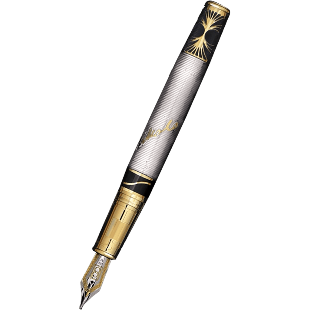 David Oscarson Tesla Fountain Pen - Translucent White