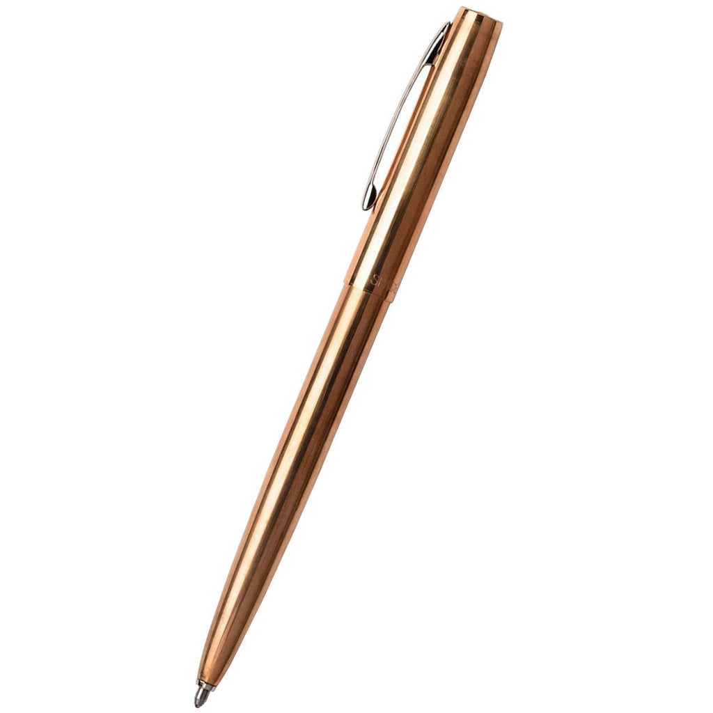 Fisher Space Pen M4 Capo-O-Matic Raw Brass Pen