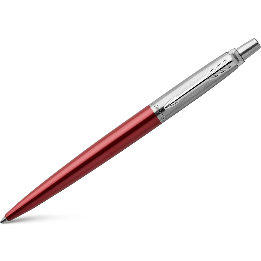 Parker Jotter Kensington Red with Chrome Trim Ballpoint Pen - Pen ...