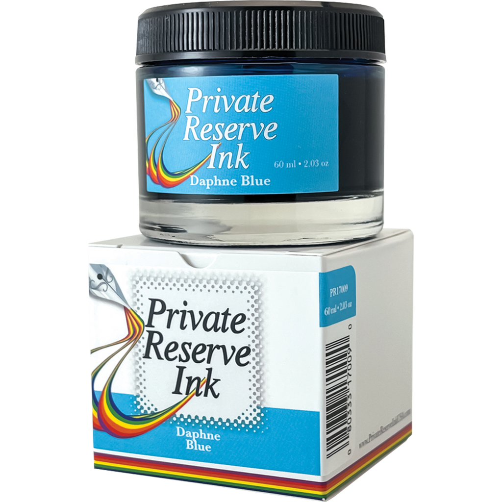 Private Reserve Winter Color Ink Bottle - Daphne Blue - 60ml