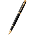 Parker IM Black Gold Trim Rollerball Pen