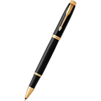 Parker IM Black Gold Trim Rollerball Pen