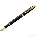 Parker IM Black Gold Trim Rollerball Pen