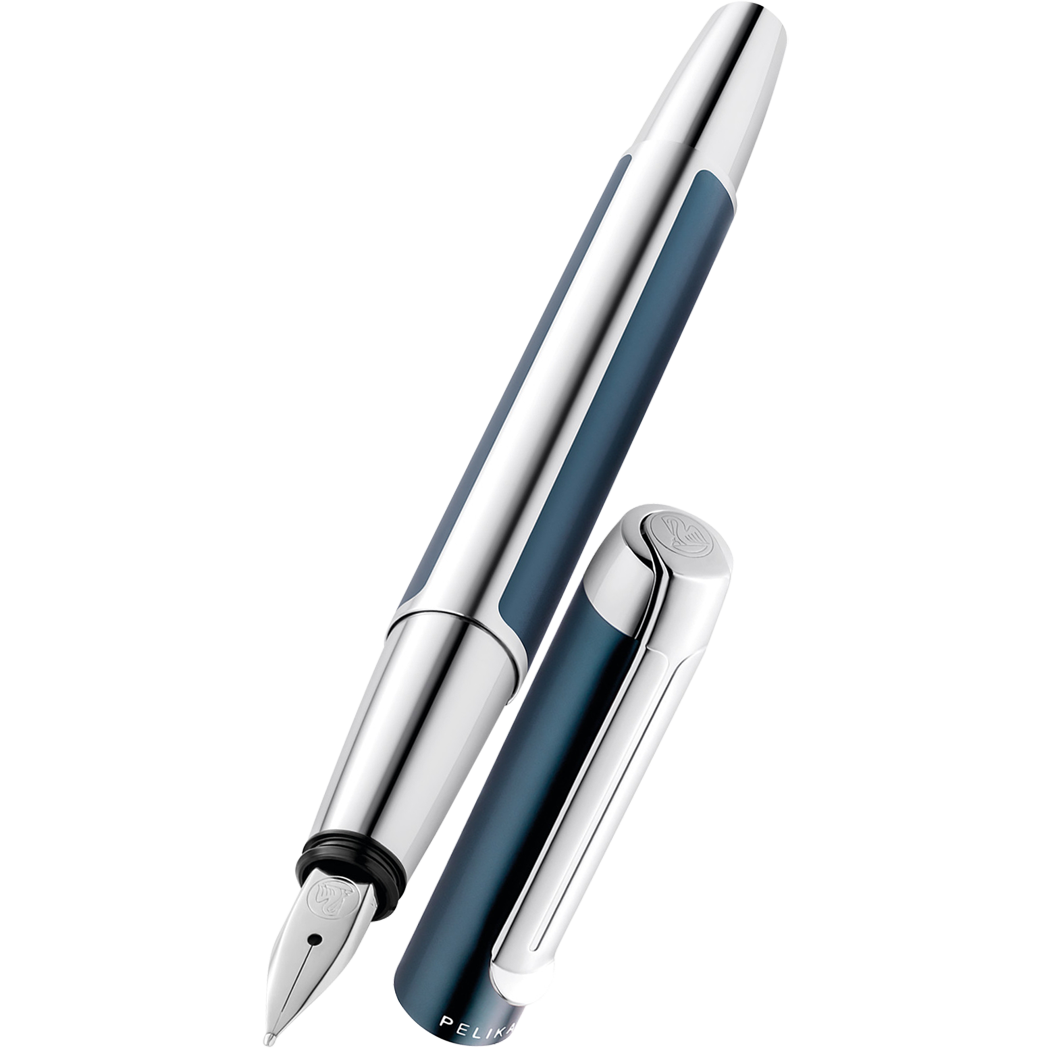 Pelikan Pura P40 Fountain Pen - Petrol - Pen Boutique Ltd