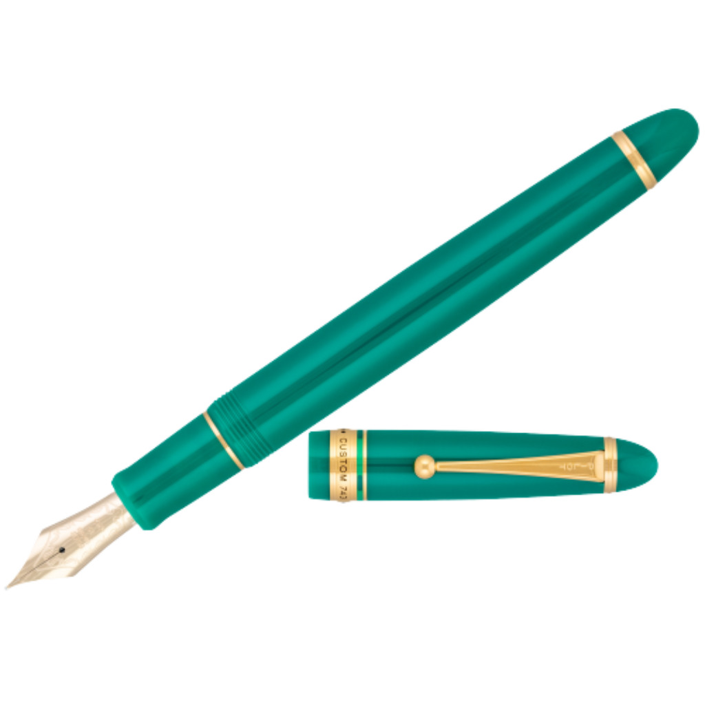Pilot Custom 743 Fountain Pen - Green (Verdigris) (US Exclusive) - Pen ...