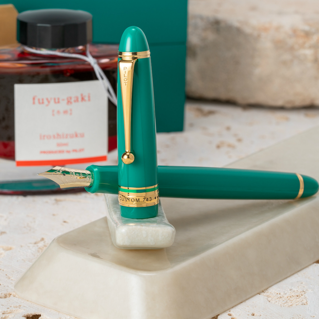Pilot Custom 743 Fountain Pen - Green (Verdigris) (US Exclusive) - Pen ...