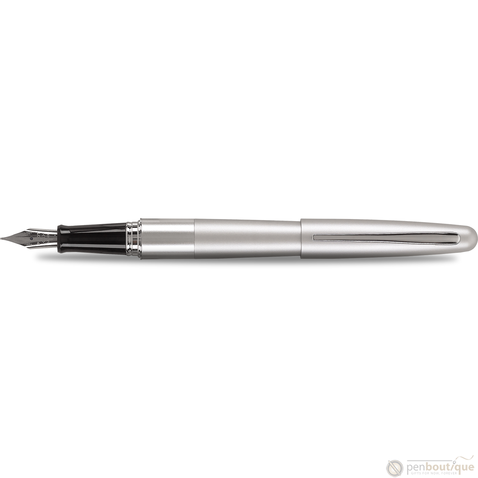 Pilot Fountain Pen - MR Collection - Plain Silver