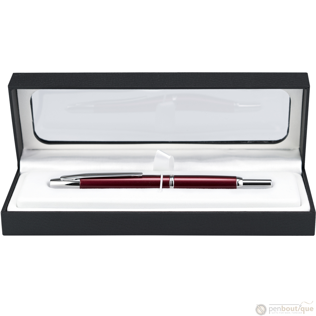 Pilot Vanishing Point Fountain Pen - Decimo Burgundy - Pen Boutique Ltd