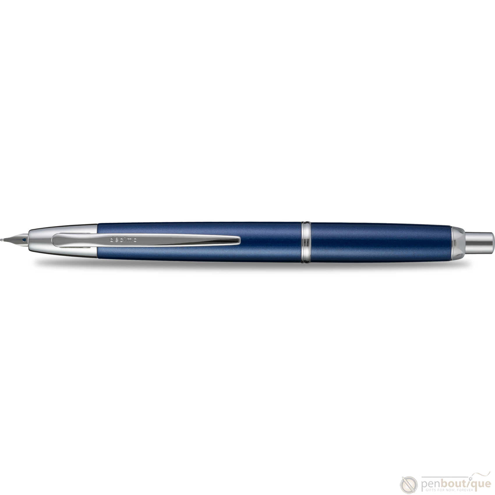 Pilot Vanishing Point Fountain Pen - Decimo Navy Blue - Extra-Fine ...