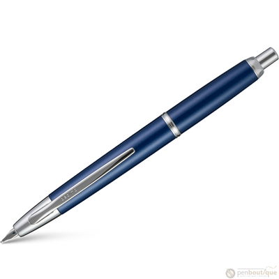 Pilot Vanishing Point Fountain Pen - Decimo Navy Blue - Extra-Fine ...