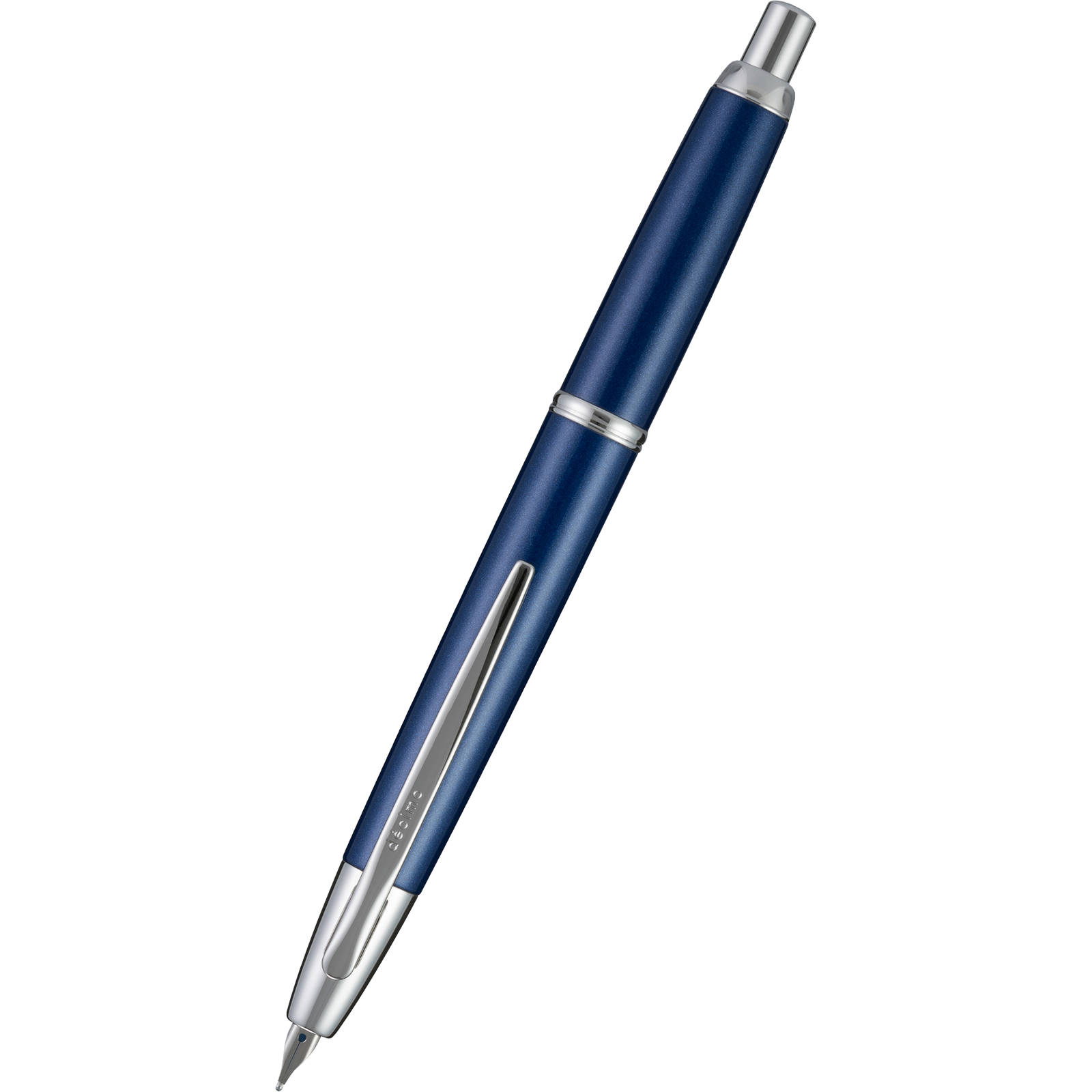 Pilot Vanishing Point Fountain Pen - Decimo Navy Blue - Extra-Fine ...