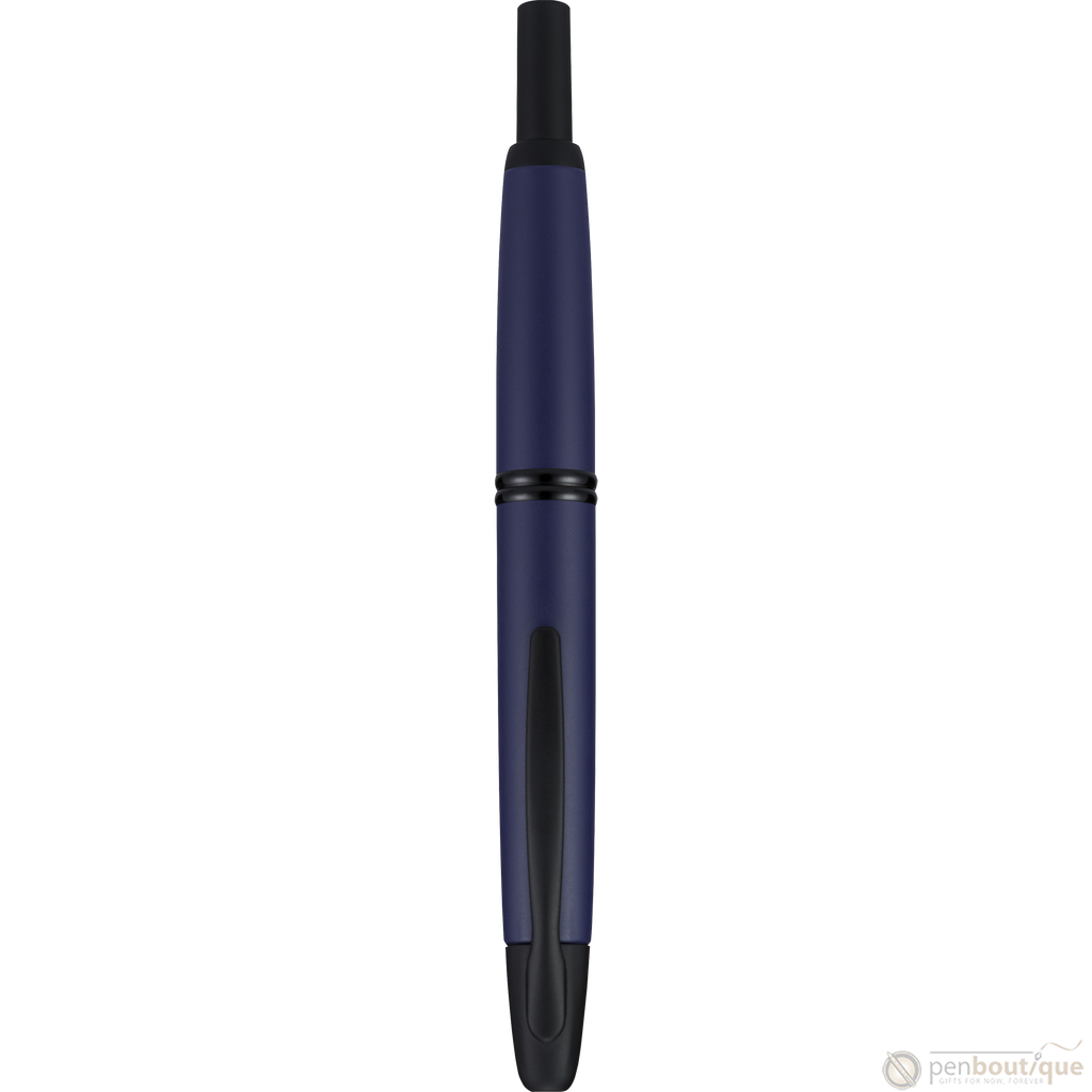 Pilot Vanishing Point Fountain Pen - Matte Blue - Pen Boutique Ltd
