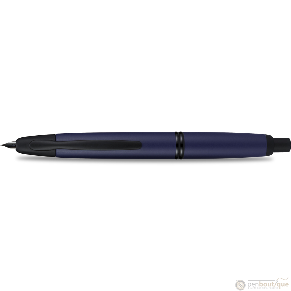 Pilot Vanishing Point Fountain Pen - Matte Blue