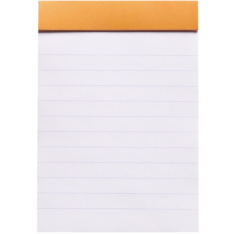 Rhodia Notepads Lined Orange 80S 3X4