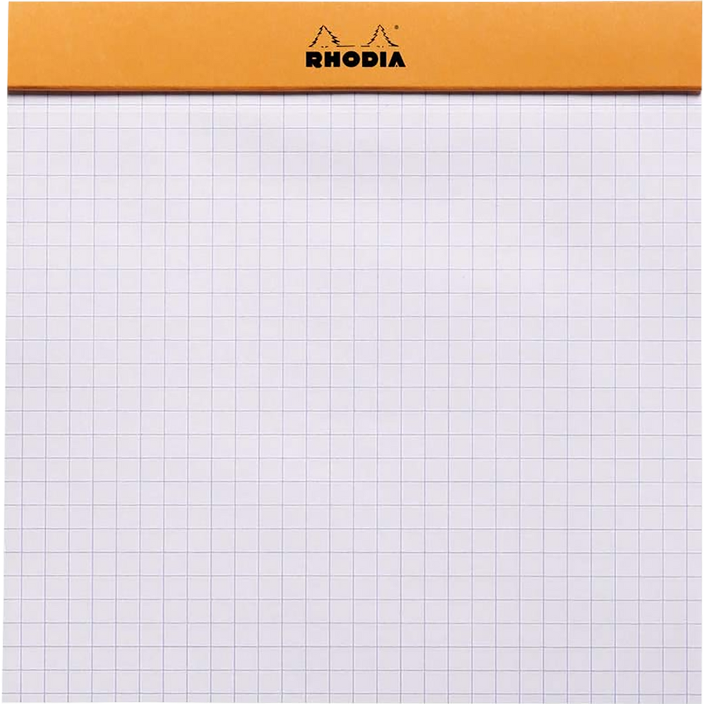 Rhodia Le Carre Square Notepads Small (5 3/4 x 5 3/4) with Orange - Pen ...