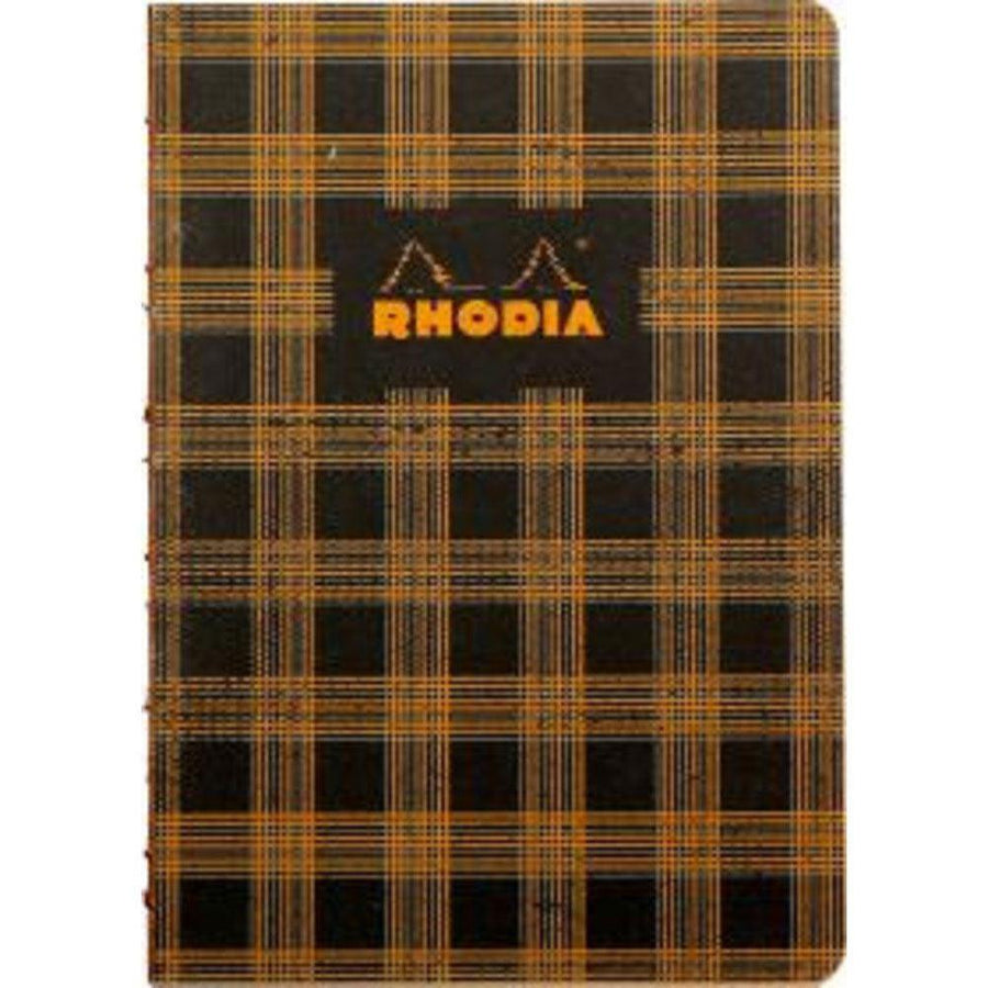 Rhodia Heritage Book Block Notebook - Tartan Lined ( A5 - 6" x 8.24 ...