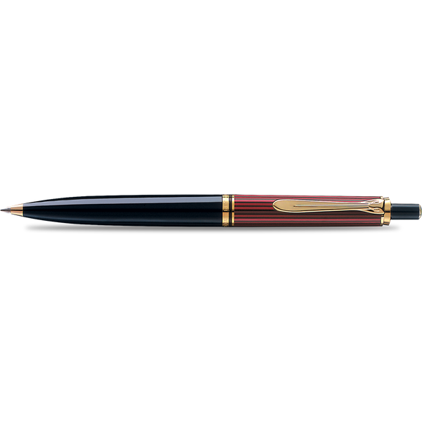 Pelikan Souveran Ballpoint Pen - K400 Red & Black Stripe