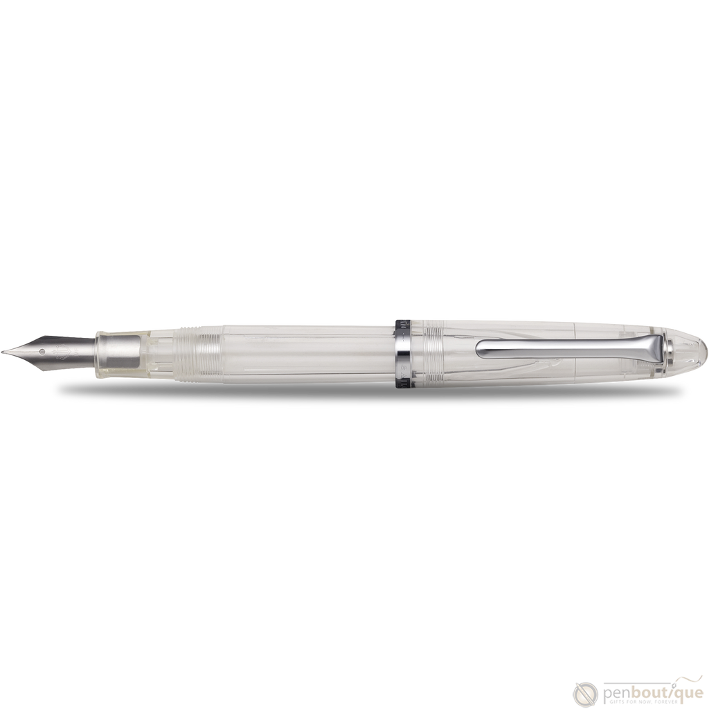 Sailor Compass 1911 Steel Fountain Pen Set - Transparent Clear - Pen ...