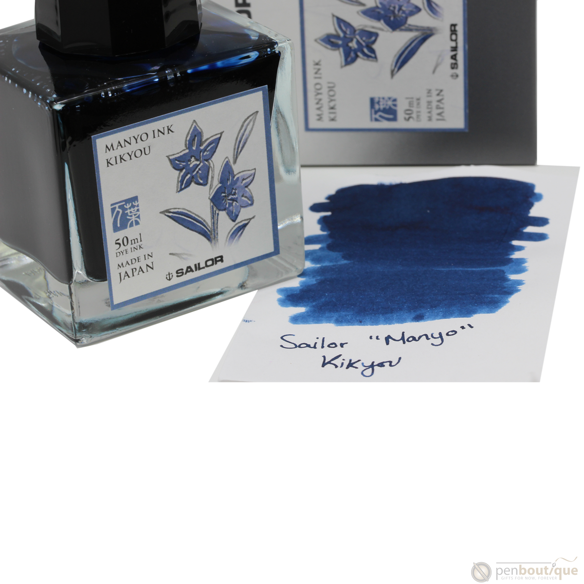 Sailor Manyo Ink Bottle - Kikyou - 50ml