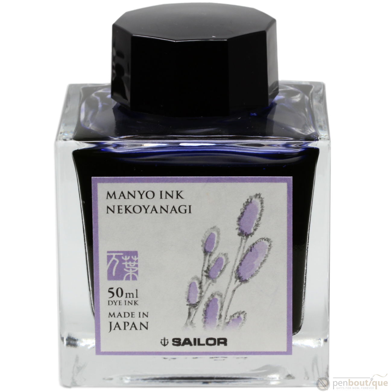 Sailor Manyo Ink Bottle - Nekoyanagi - 50ml
