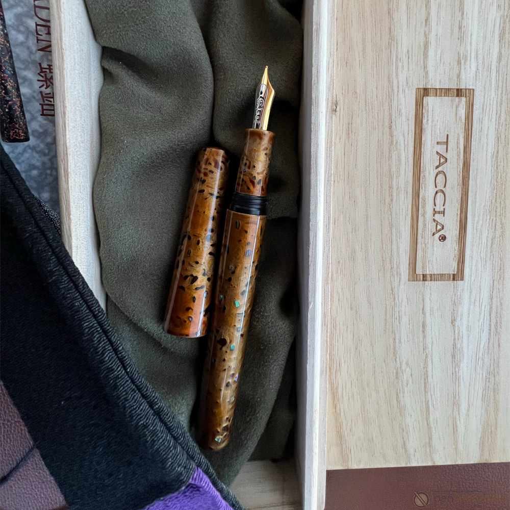 Taccia Reserve Raden Fountain Pen - Limited Edition - Autumn's Rustle ...
