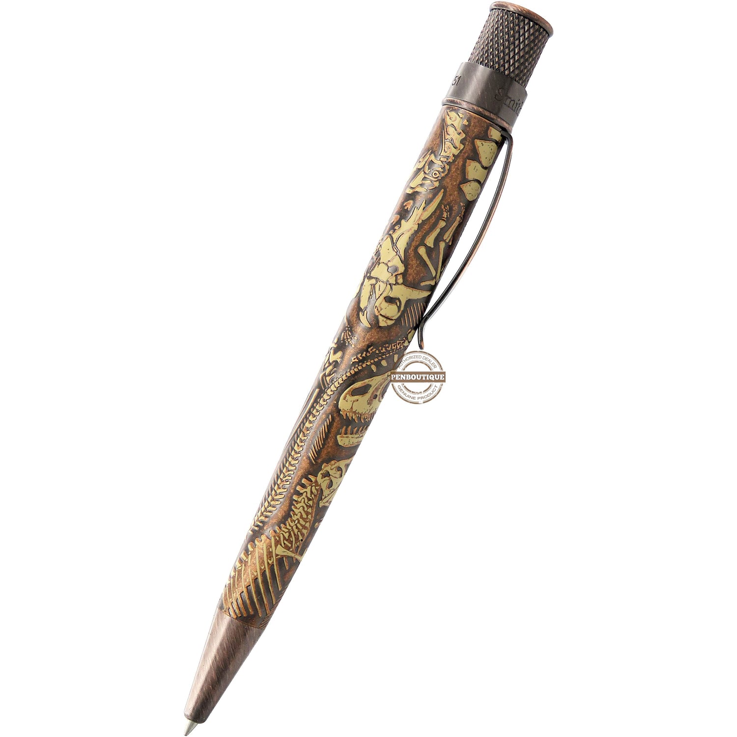 Retro51 Tornado Rollerball Pen - Smithsonian Dino Fossil