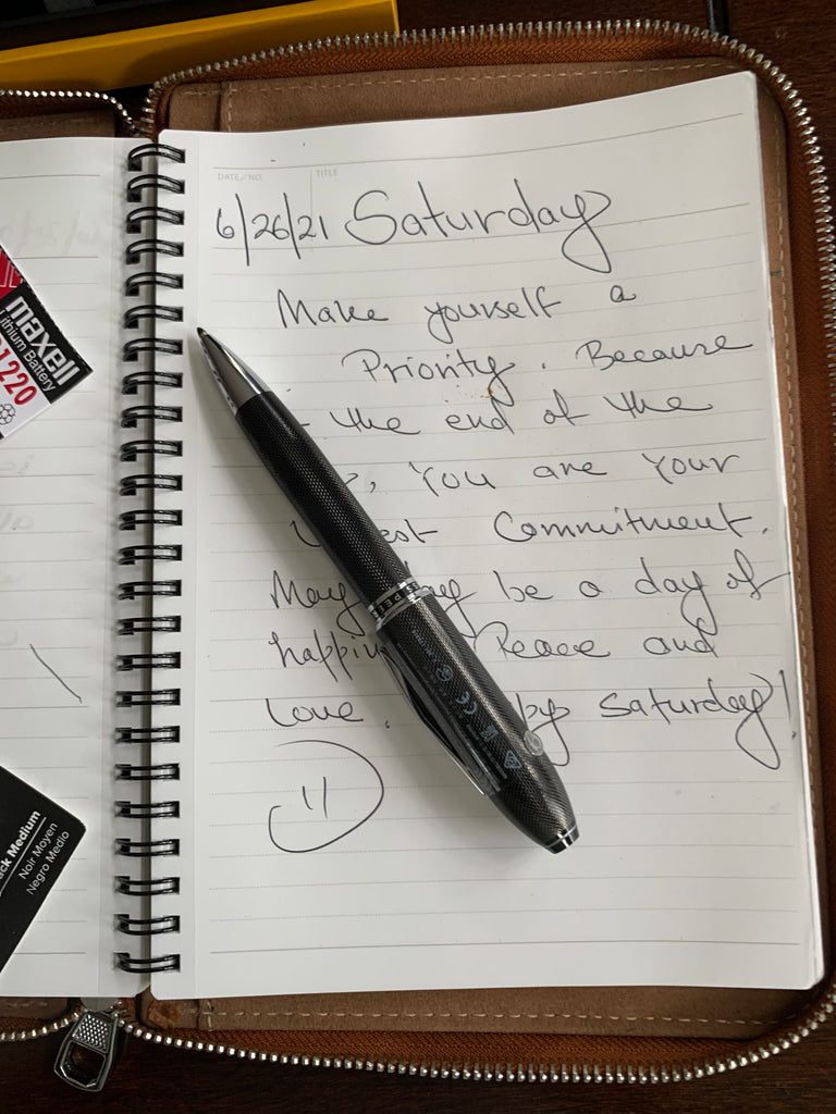 Cross Peerless TrackR Ballpoint Pen - Carbon Black - Pen Boutique Ltd